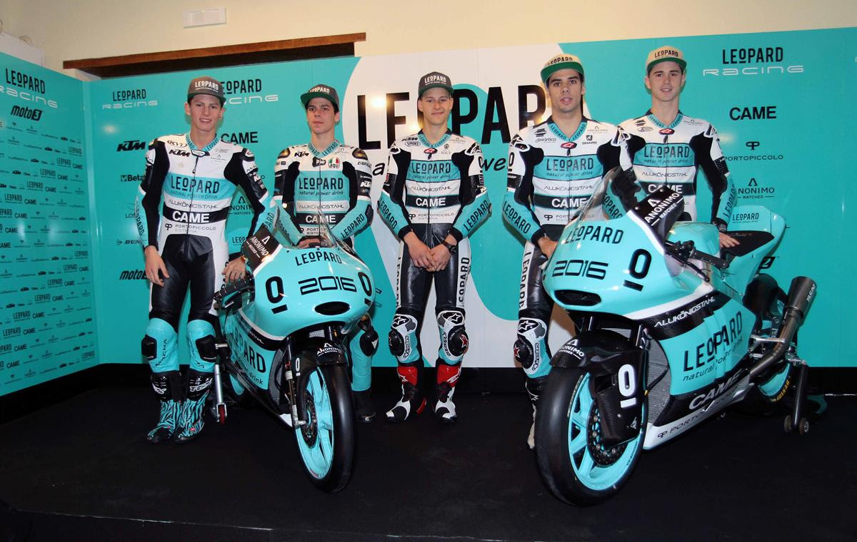 The Leopard Racing "squadron" presented