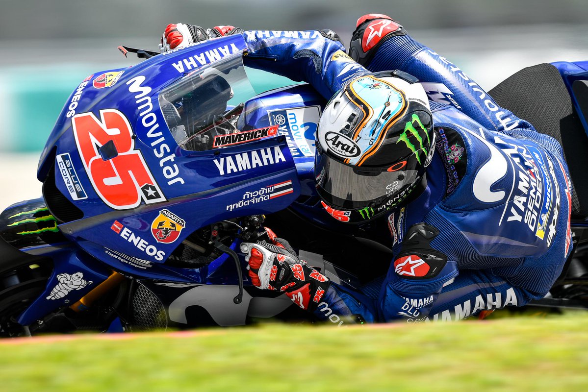 MotoGP | Test IRTA Sepang Day 2: Vinales al top, Rossi in scia