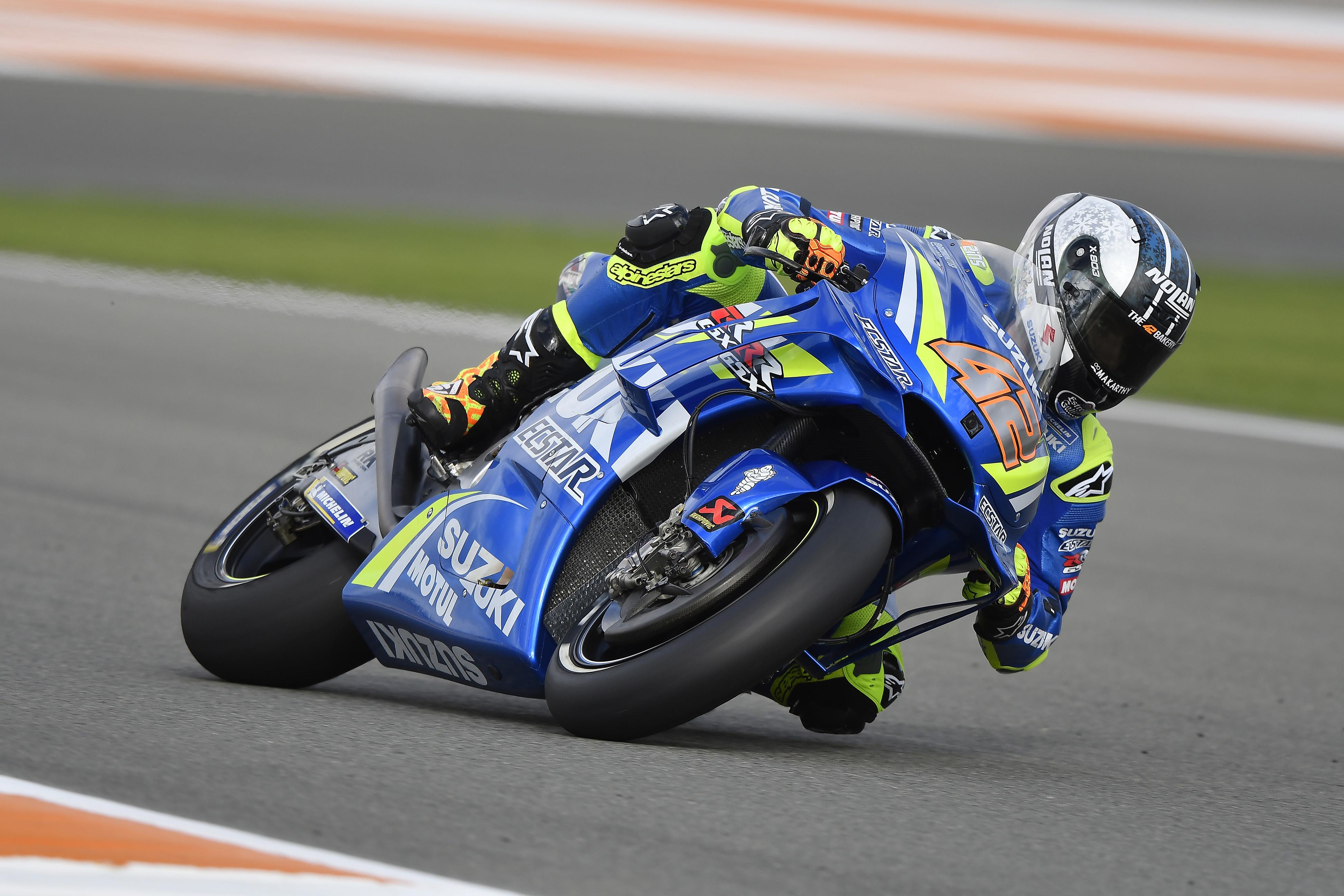 MotoGP | Valencia Test Day 1: Rins, “The rain ruined our program”
