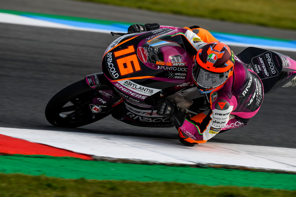 Moto3 Gp Assen Warm Up Migno Is The Fastest Antonelli Is Second