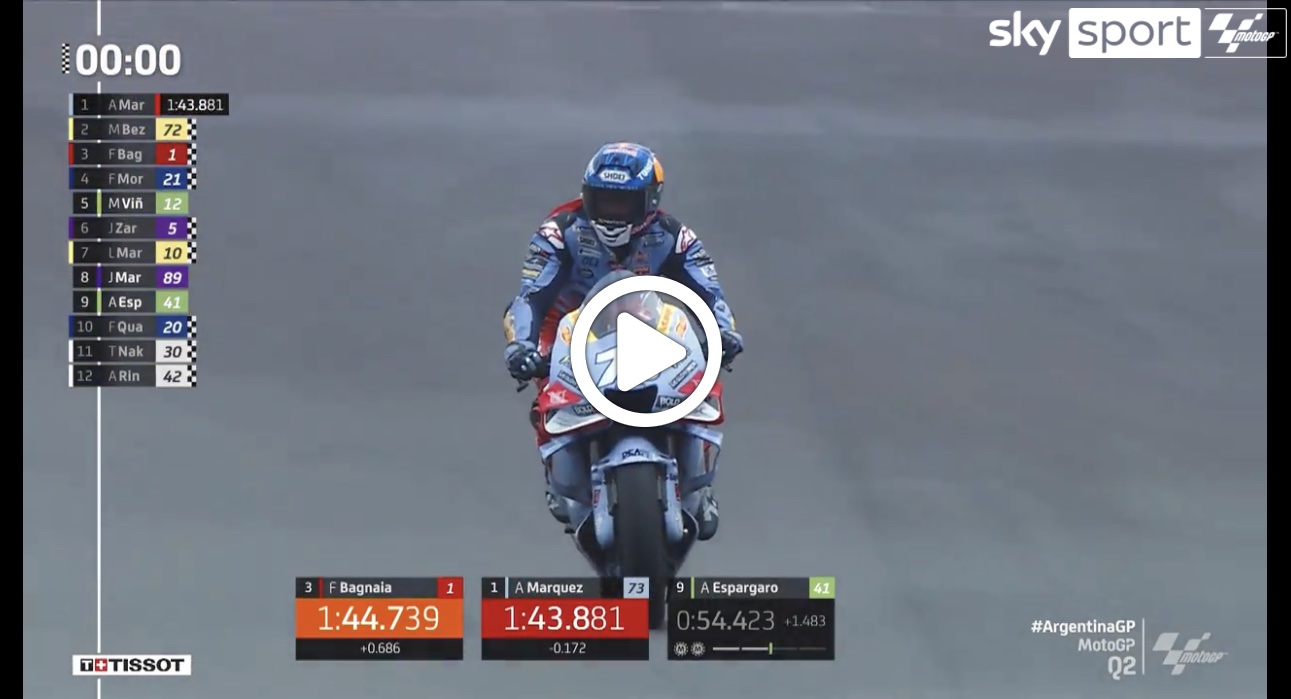 MotoGP | Gp Argentina, gli highlights delle qualifiche [VIDEO]