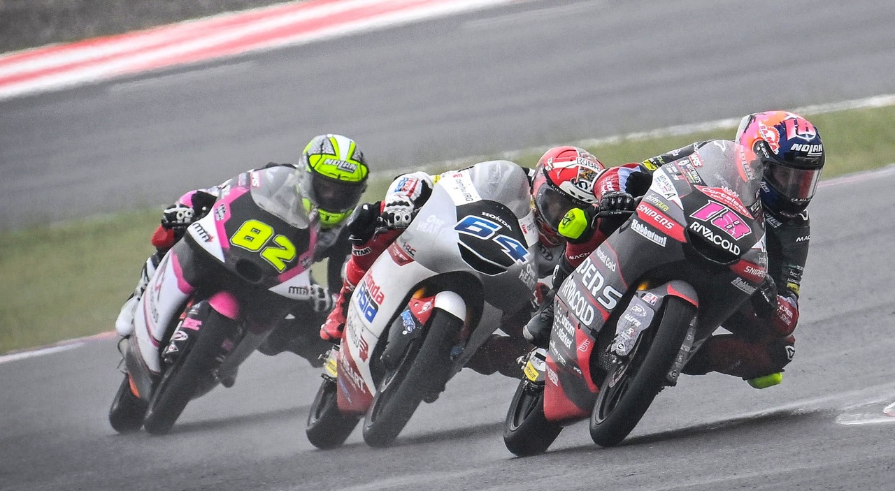 Moto3 | German GP FP2: weather protagonist, Bertelle the fastest
