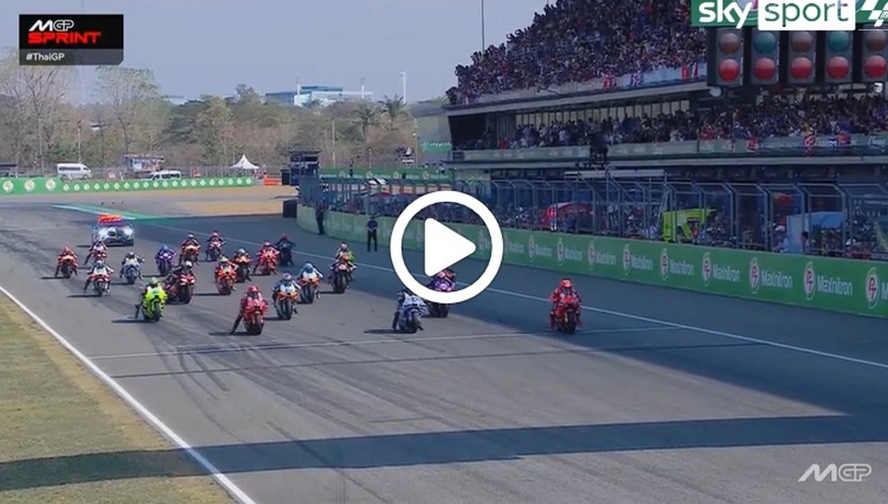 MotoGP | GP Thailand highlights: Marc Marquez dominates the Sprint Race ...