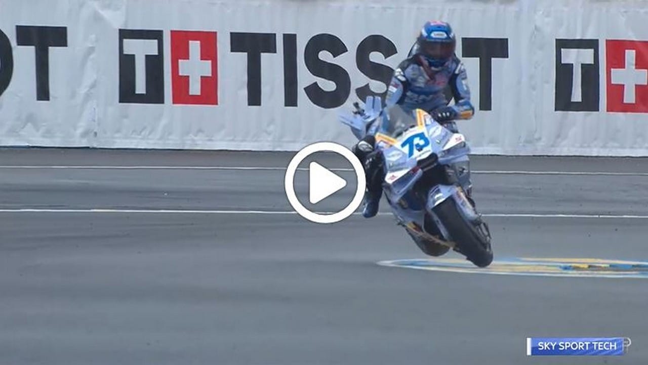 MotoGP | Le Mans GP: Alex Marquez's crashes analyzed at Sky Tech [VIDEO]