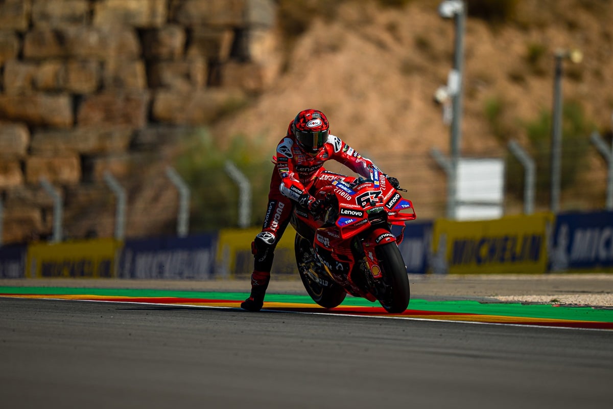 MotoGP | GP Aragon Sprint Race, Bagnaia: “Oggi ho faticato parecchio ...