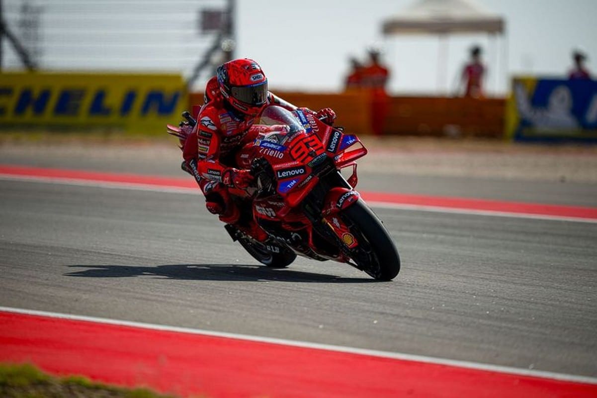 MotoGP | GP Aragon Sprint Race: Marc Marquez wins, Bagnaia crashes